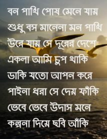 160+ Bangla Sad Quotes alone Status 2025 in Bengali Font