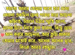 Bangla Sad Post For Twitter Instagram Facebook